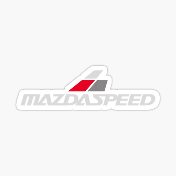 "Mazdaspeed" Sticker for Sale by dorislivston568 | Redbubble