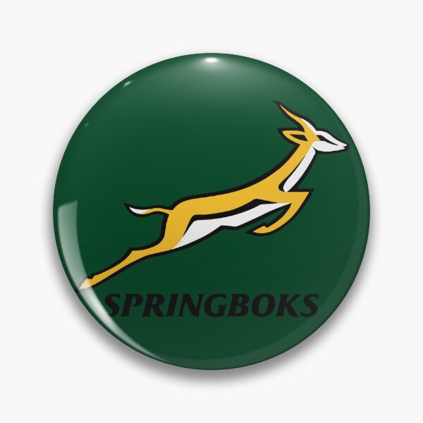 "Springboks - The South Africa national rugby union team" Pin for Sale ...