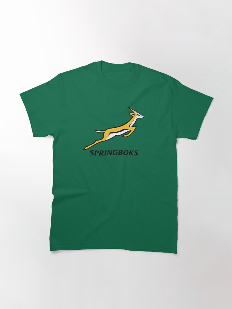 "Springboks - The South Africa national rugby union team" Classic T ...