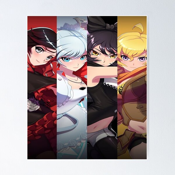"Art - RWBY" Poster for Sale by zelnoragoergen | Redbubble