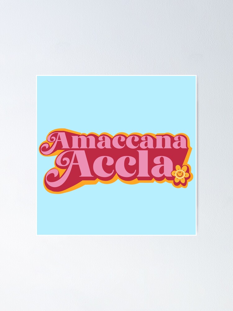 "FUNNY FILIPINO SLANG AMACCANA ACCLA" Poster for Sale by aydapadi ...