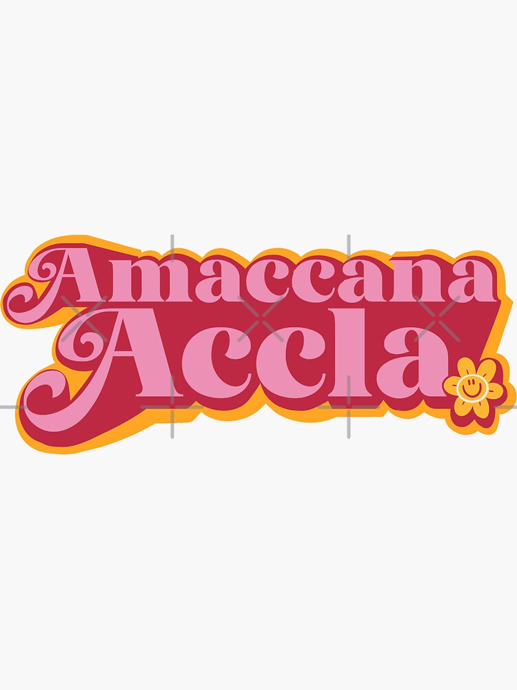 "FUNNY FILIPINO SLANG AMACCANA ACCLA" Sticker for Sale by aydapadi ...