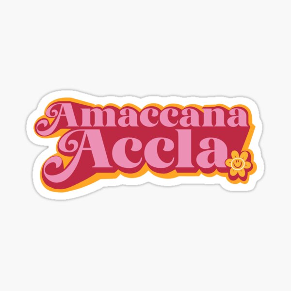 "FUNNY FILIPINO SLANG AMACCANA ACCLA" Sticker for Sale by aydapadi ...