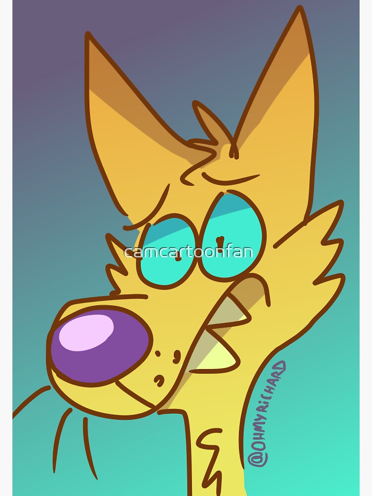 "confuzzle" Sticker for Sale by camcartoonfan | Redbubble