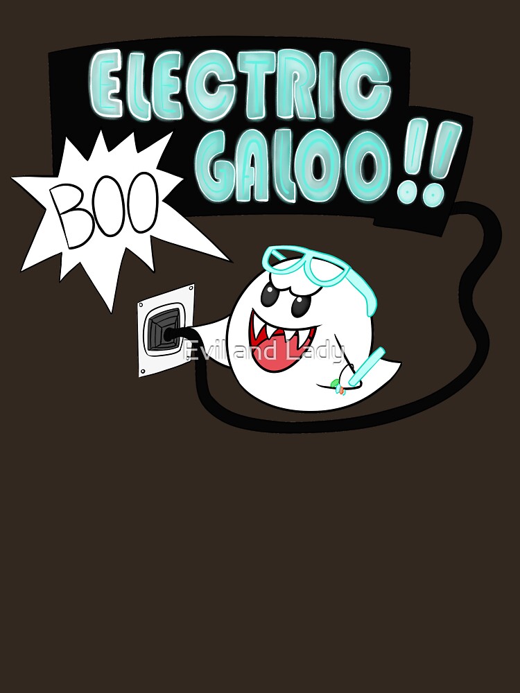 "Boo's Electric Boogaloo!" T-shirt for Sale by Evil-Antho | Redbubble ...