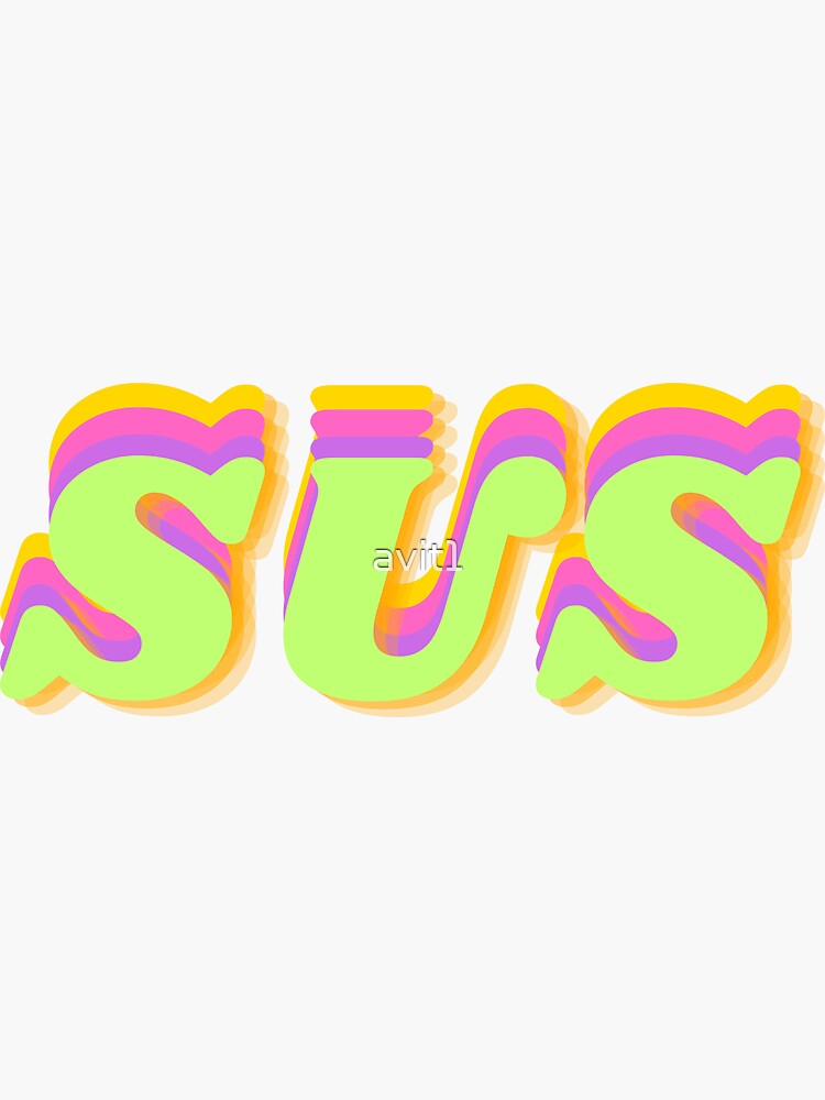 "Sus, Original Willow Days" Sticker for Sale by avit1 | Redbubble