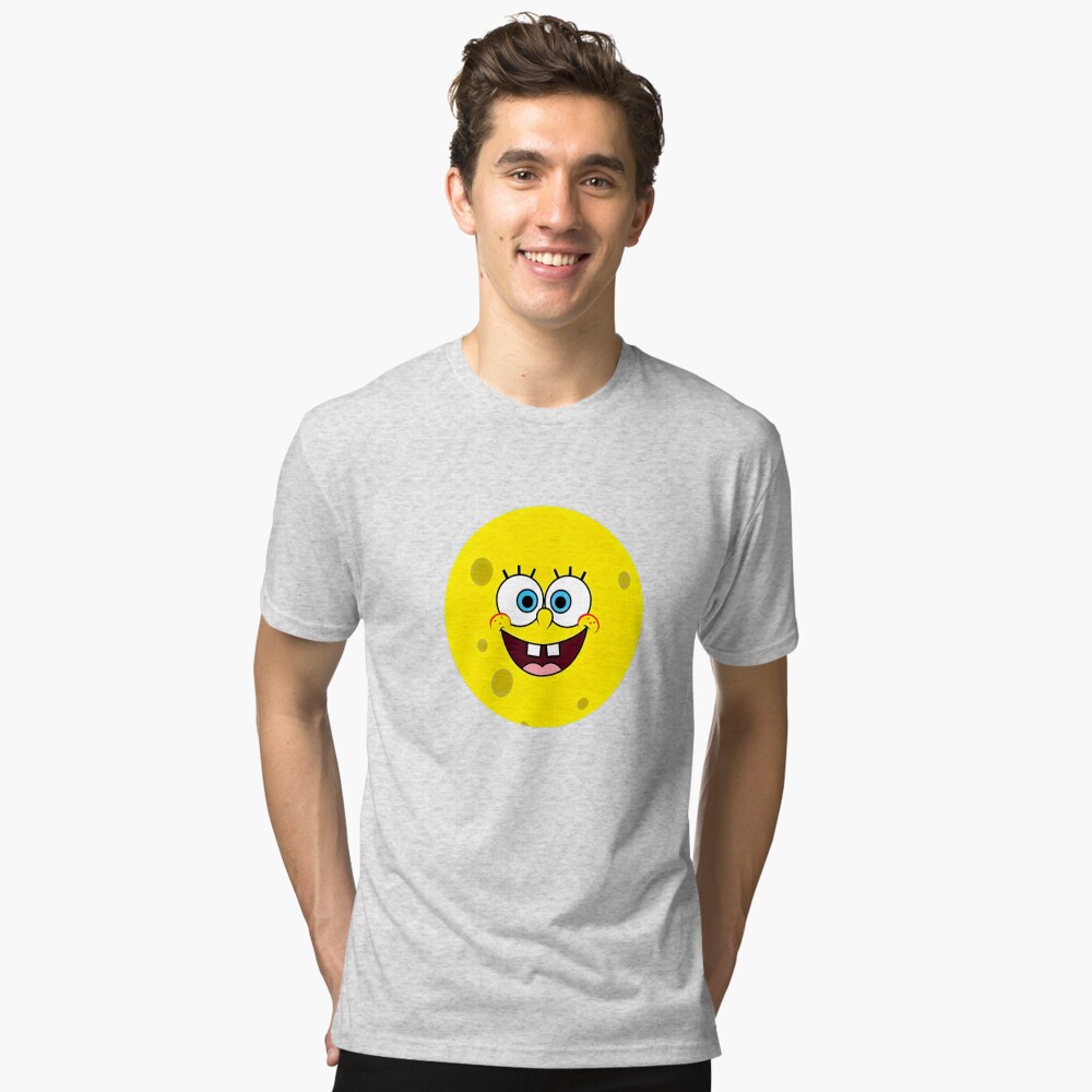 "Spongebob Circle Face" Sticker for Sale by imnodix | Redbubble