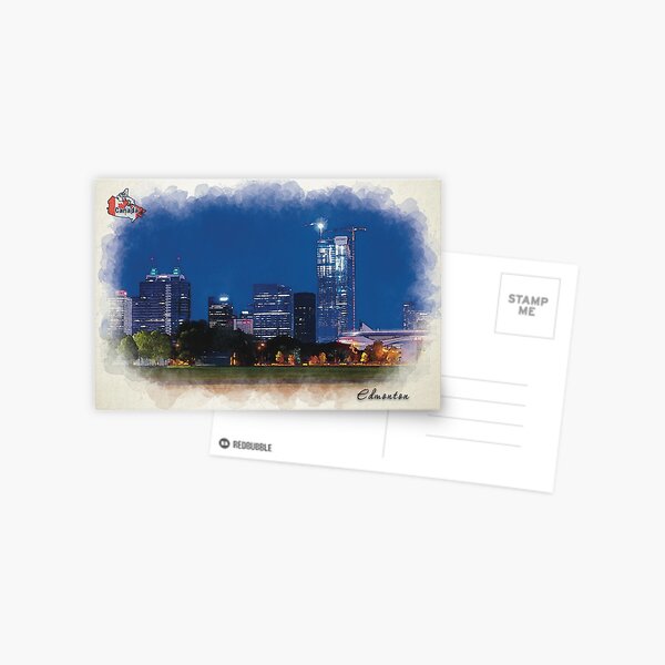 "Edmonton Canada Travel" Postcard for Sale by DDRBShop | Redbubble
