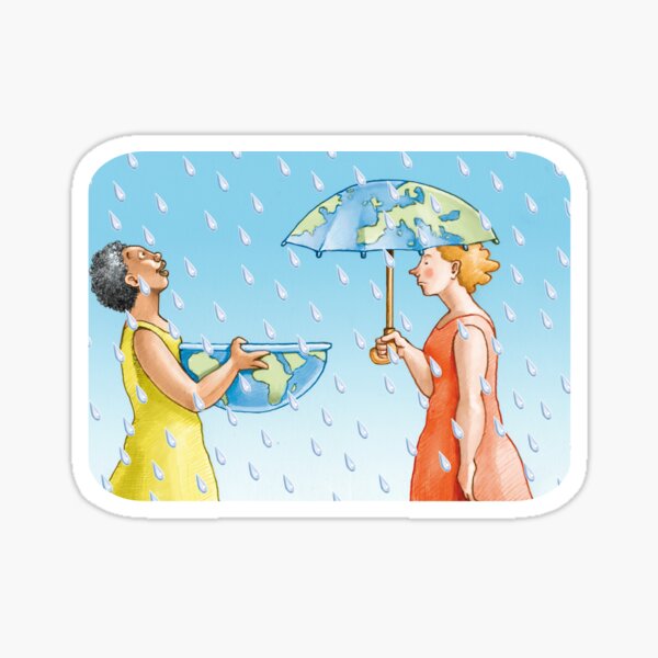 "water in the north and south" Sticker for Sale by nuvolanevicata ...