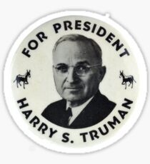 Harry Truman Stickers | Redbubble