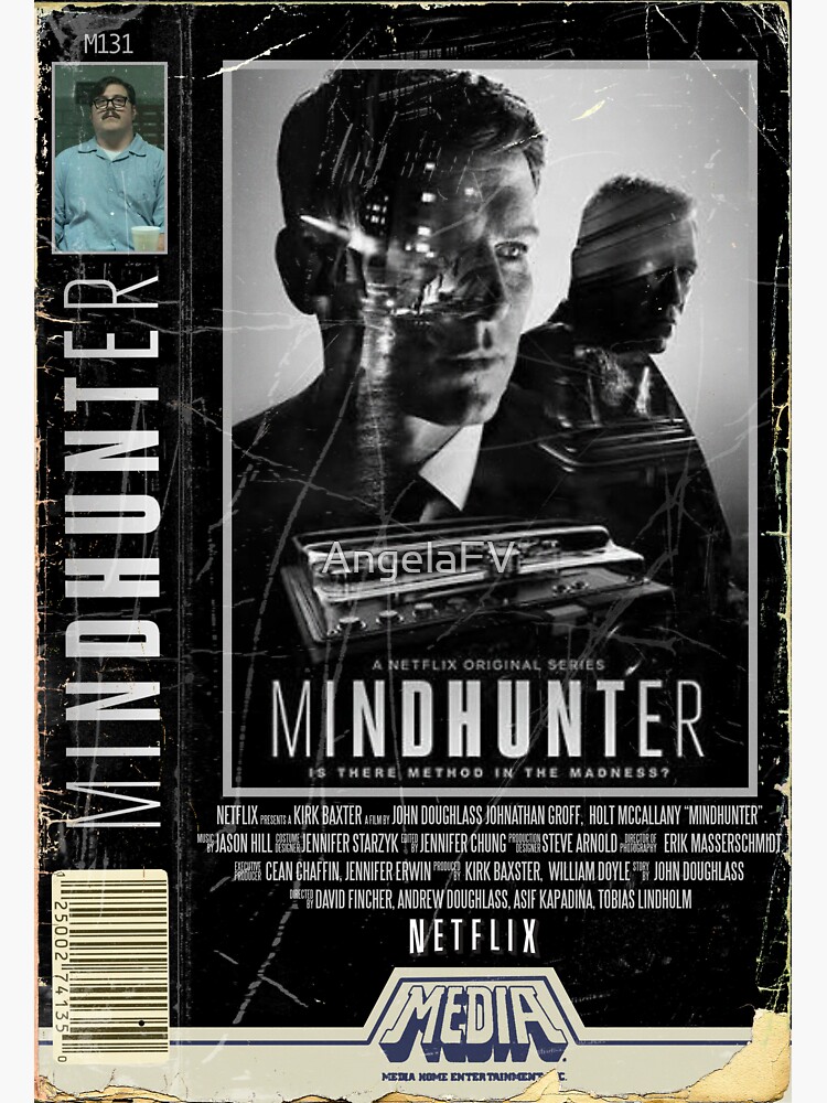 "Mindhunter VHS Cover" Sticker for Sale by AngelaFV | Redbubble