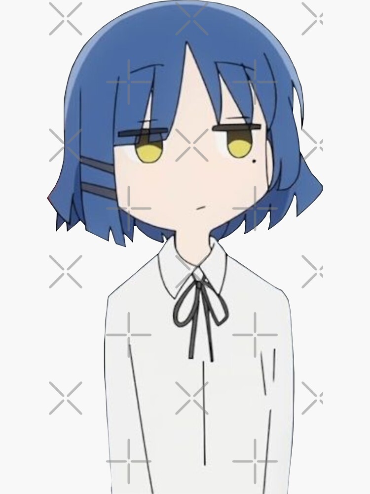 "Bocchi the Rock - Ryo Yamada" Sticker for Sale by IceTeaMaker | Redbubble