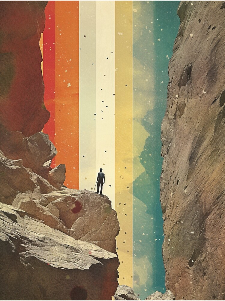 "Rock Climber Enjoying the View" Sticker for Sale by schamsyy | Redbubble