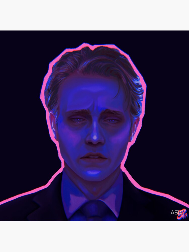 "Enter the Dark Brilliance: Tyrell Wellick Fanart - Mr. Robot" Sticker ...