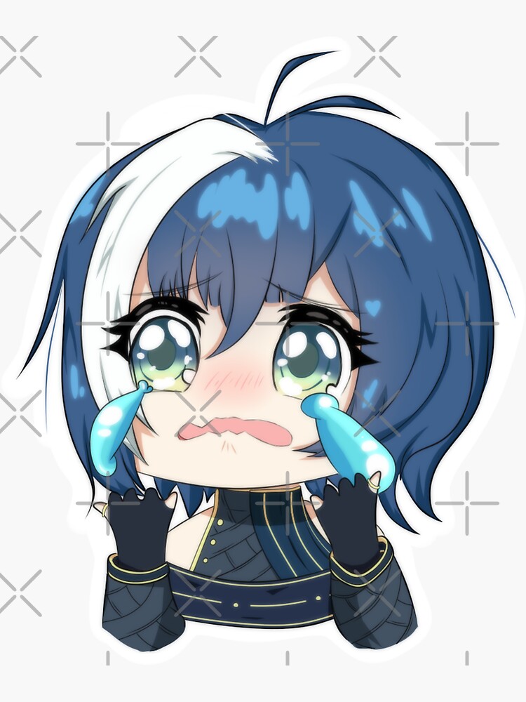 "Cerise Cry | Epic Seven" Sticker by CielVil | Redbubble