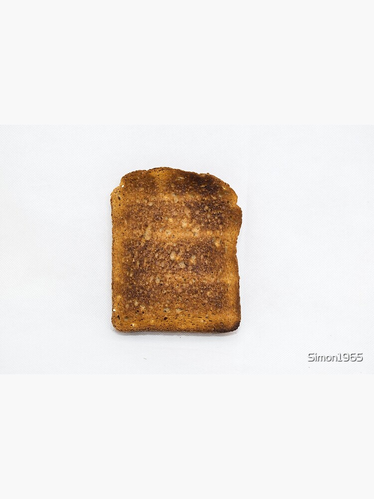 A slice of burnt dry toast Premium Matte Vertical Poster sold by ...