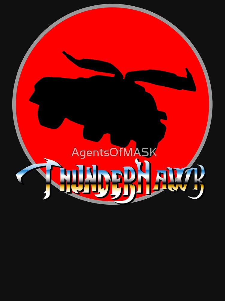 "ThunderHawk Ho!" T-shirt for Sale by AgentsOfMASK | Redbubble ...