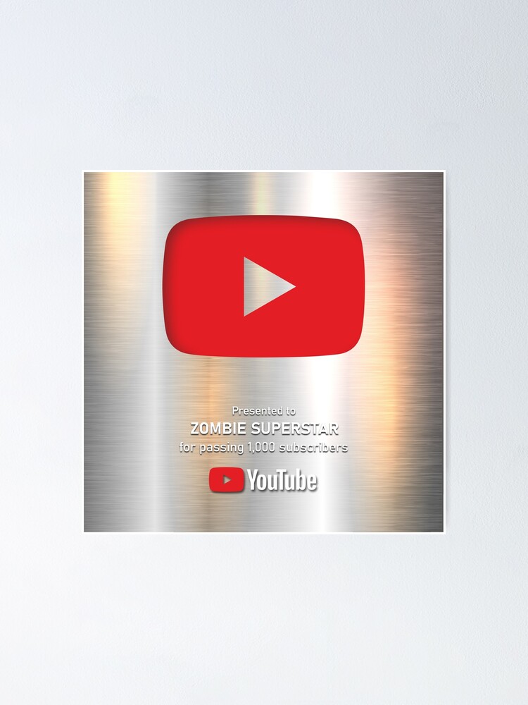 "*Send me a Message* Youtube Award Plaque with the Creator Streamer ...