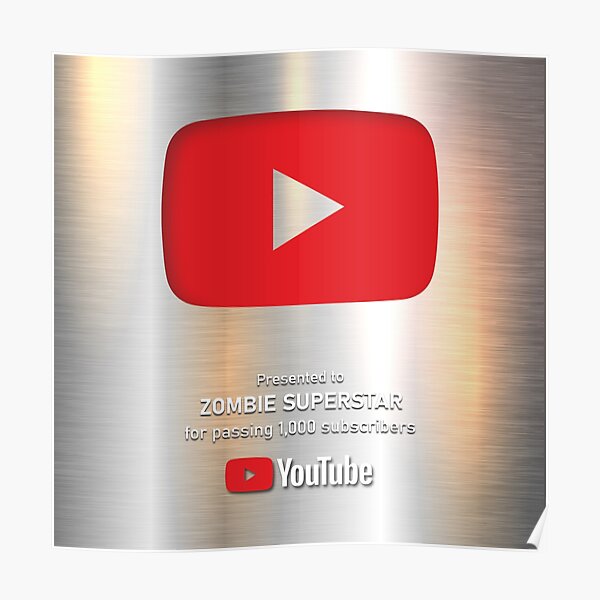 "*Send me a Message* Youtube Award Plaque with the Creator Streamer ...