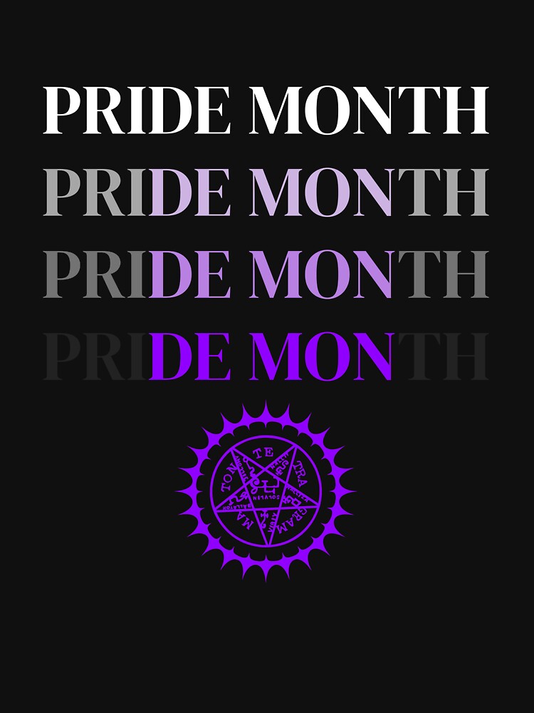 "Pride Month Faustian Demon" Essential T-Shirt for Sale by -chiisana ...