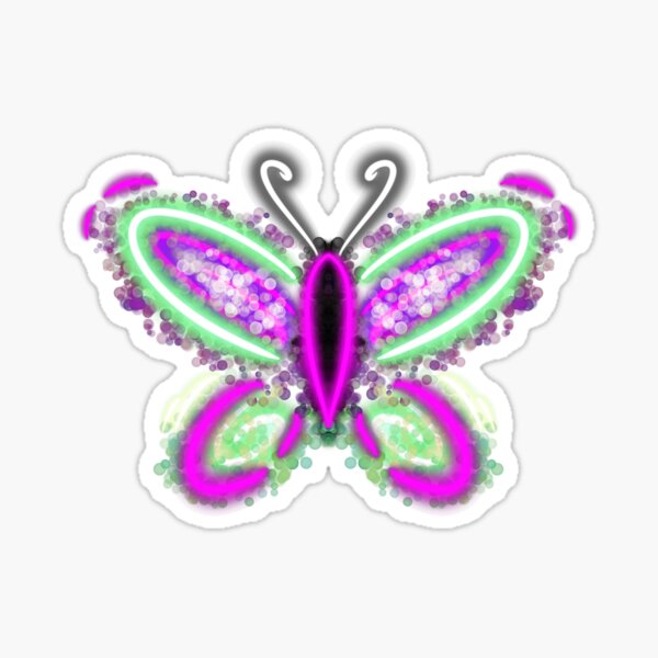 "AroAce Pride Moth (Version 3)" Sticker for Sale by O1RSH | Redbubble
