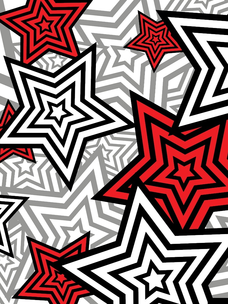 "Persona 5 Star Background Graphic" Sticker for Sale by NategRuess ...