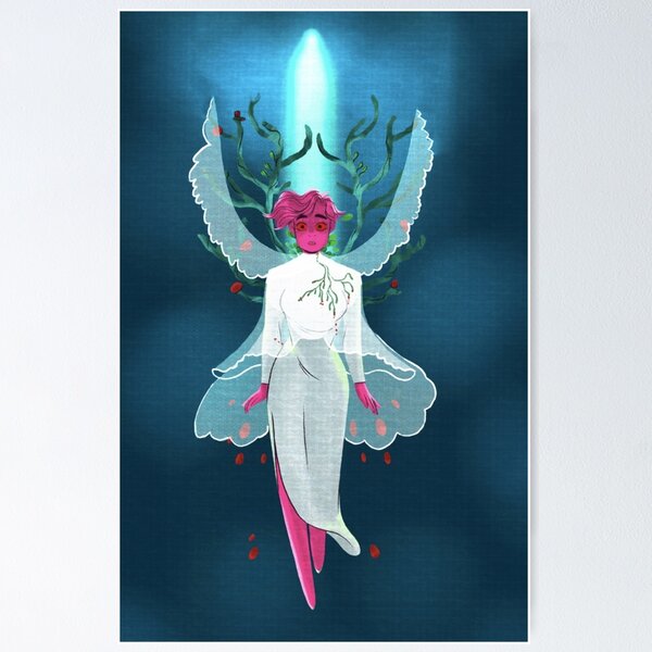 "Persephone Angel Lore Olympus" Poster for Sale by IchibiDesign | Redbubble