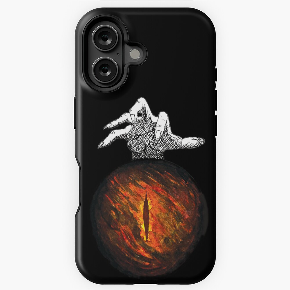 "Palantir Sauron Eye - Inktober" Sticker by archidetti | Redbubble