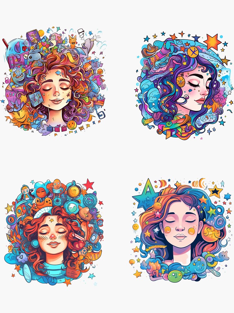 "Let Your Imagination Shine sticker pack" Sticker for Sale by ...