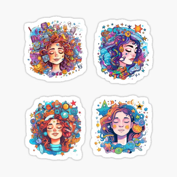 "Let Your Imagination Shine sticker pack" Sticker for Sale by ...