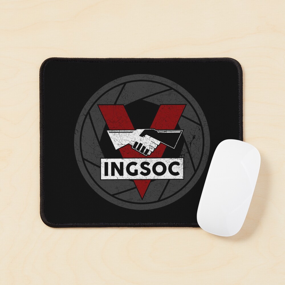 "INGSOC" Sticker for Sale by Aries Custom | Redbubble