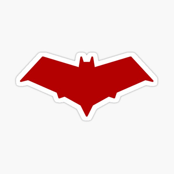 "red hood logo " Sticker for Sale by Amandalston | Redbubble