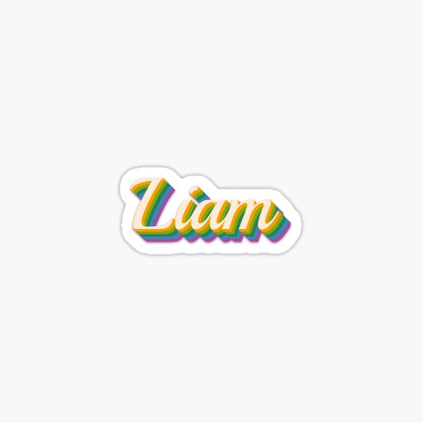 "Liam Name" Stickerundefined by SimaMH | Redbubble