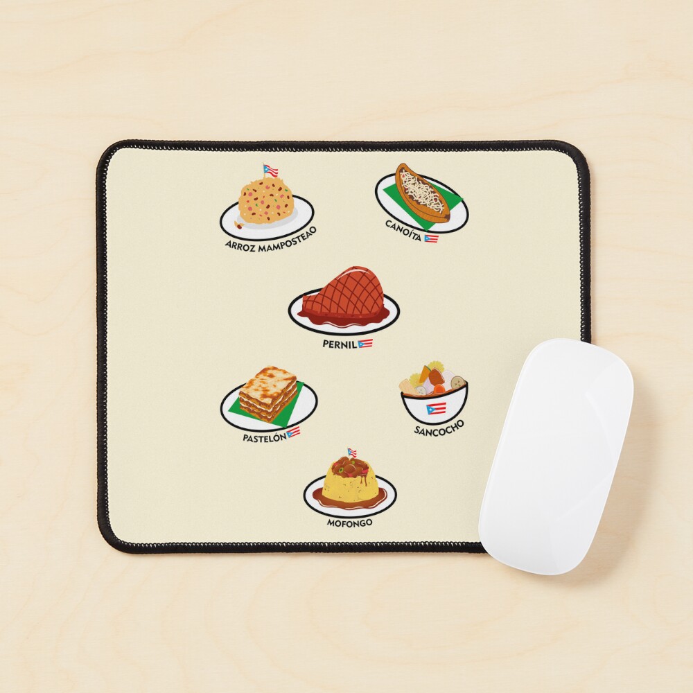 Póster con la obra «Puerto Rico Comida Boricua Mofongo Sancocho Pernil ...