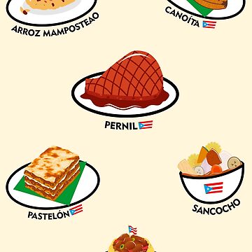 "Puerto Rican Food Boricua Mofongo Sancocho Roast Pork Plantain Lasagna ...