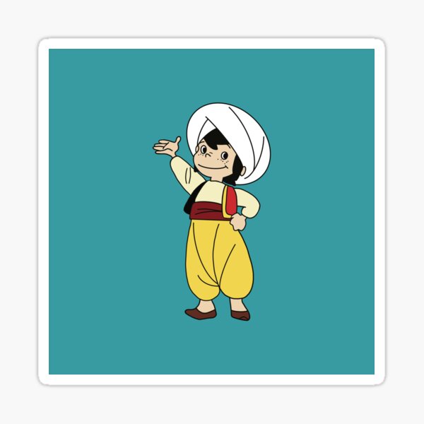 "Sinbad the Sailor - TV Series 70's" Sticker by Diebuchmoewe | Redbubble
