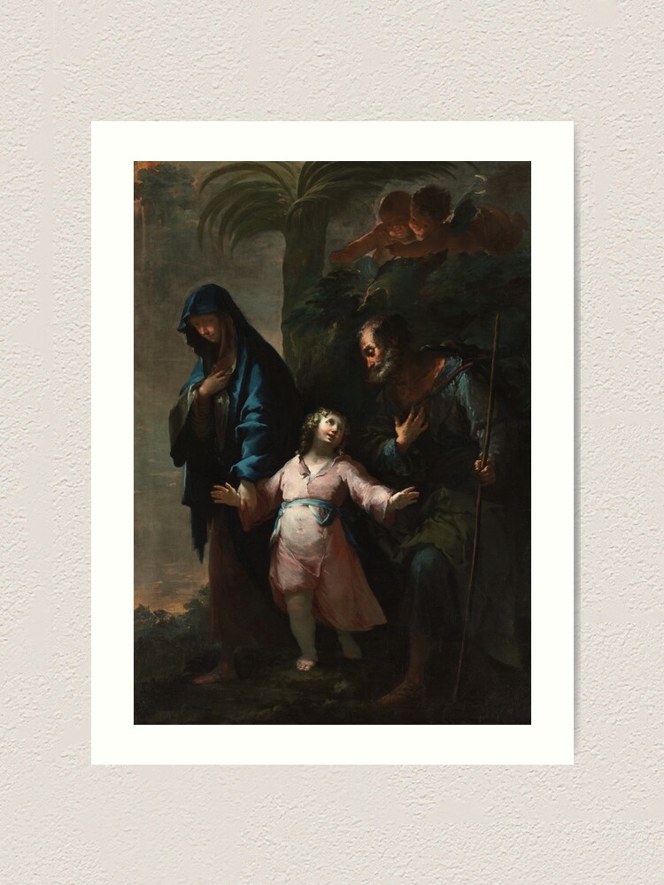 "Return to Nazareth | Francesco Conti | 1735 Baroque Biblical Art" Art ...