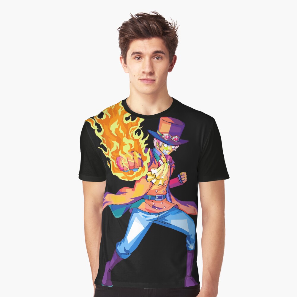 "One piece Sabo" Sticker for Sale by Superkent | Redbubble