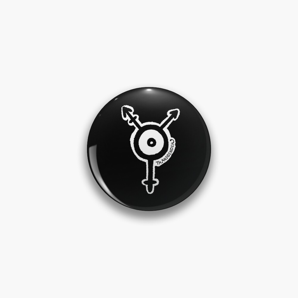 "Gender Unown : Transgender Sticker" Sticker for Sale by ...