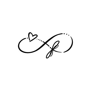 "Dragonfly Infinity Heart" Art Print for Sale by CuteTattoo | Redbubble