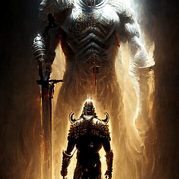 "Joshua and The Commander of the Army of the Lord" Sticker for Sale by ...