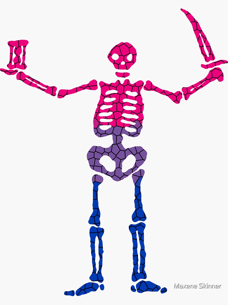 "Bi-Pirates" Sticker for Sale by Maxene Skinner | Redbubble