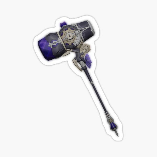 "Herta's Hammer Sticker - Honkai Star Rail" Sticker for Sale by bun-nie ...