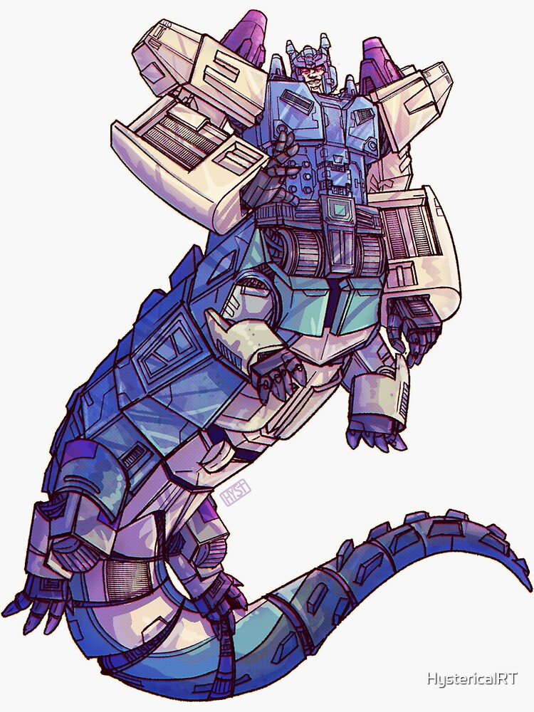 "Merformers- Saltwater Crocodile Overlord" Sticker for Sale by ...