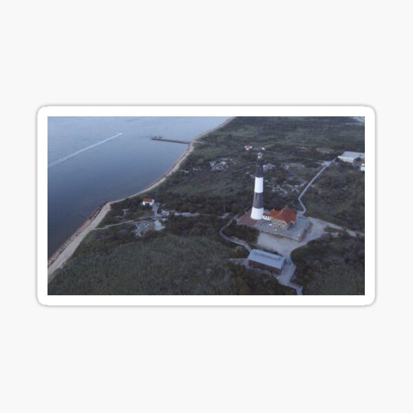 "Fire Island Lighthouse 7" Sticker for Sale by SawgrassDan | Redbubble