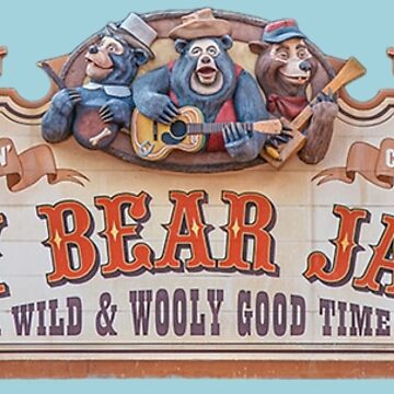 "Country Bear Jamboree attraction sign - version 2" Sticker for Sale by ...