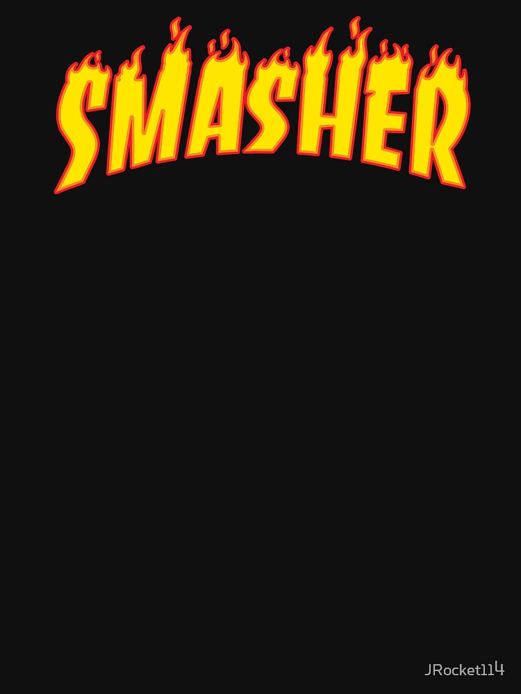 "SMASHER" T-shirt for Sale by JRocket114 | Redbubble | smash t-shirts ...