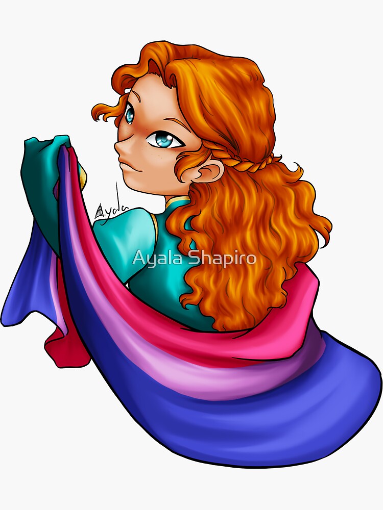 "Cosmere Pride- Bi Shallan" Sticker for Sale by Ayala Shapiro | Redbubble