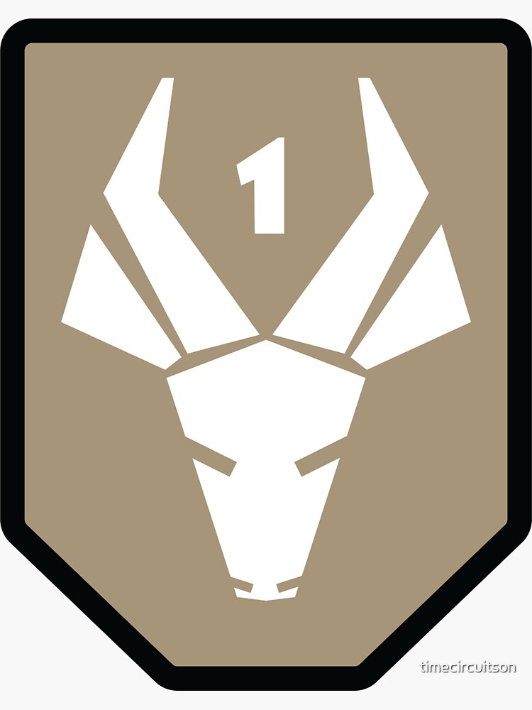 "1st Reaction Force Battalion Logo from District 9" Sticker for Sale by ...