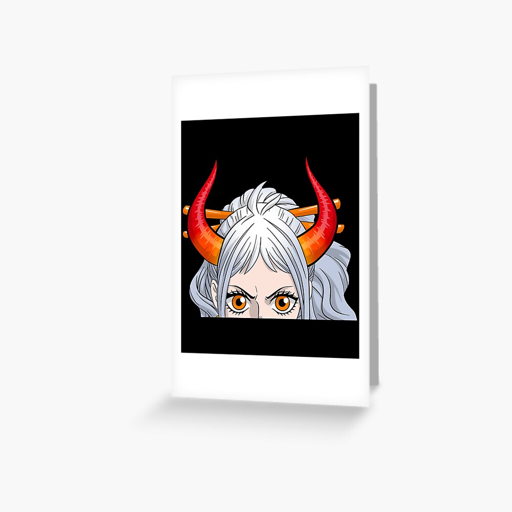 "Yamato One Piece Peeker " Sticker for Sale by LinneaHea | Redbubble